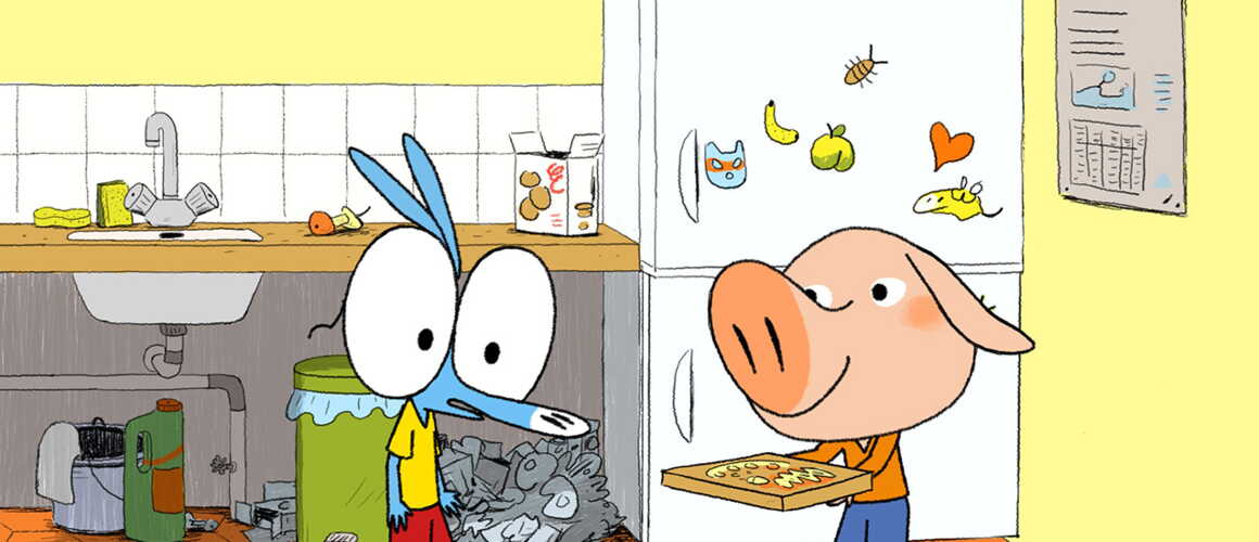 Ariol : Mamie dans le métro. - La lumière dans le couloir. - Chez ...