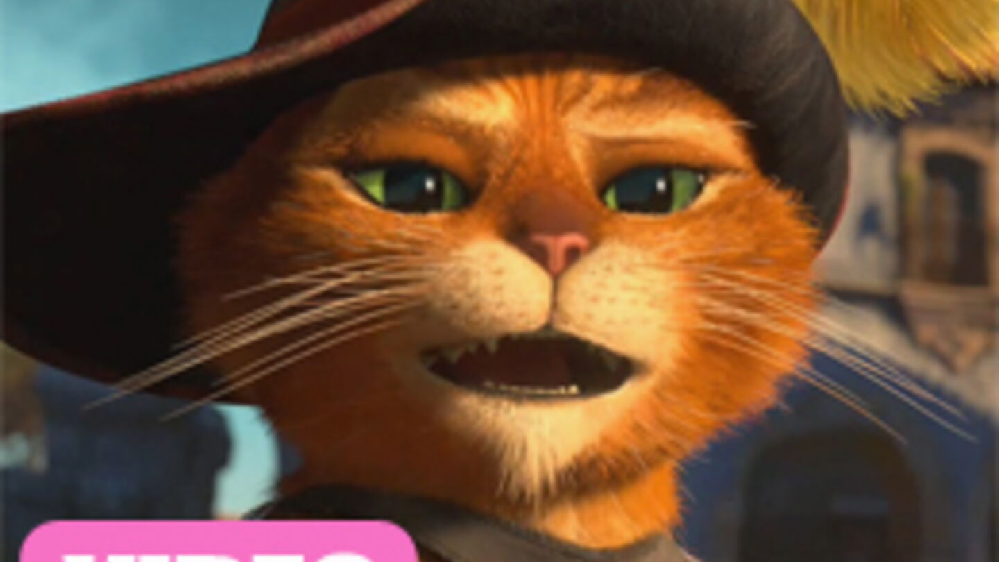 Le Chat potté de Shrek fait encore des siennes ! (VIDEO)