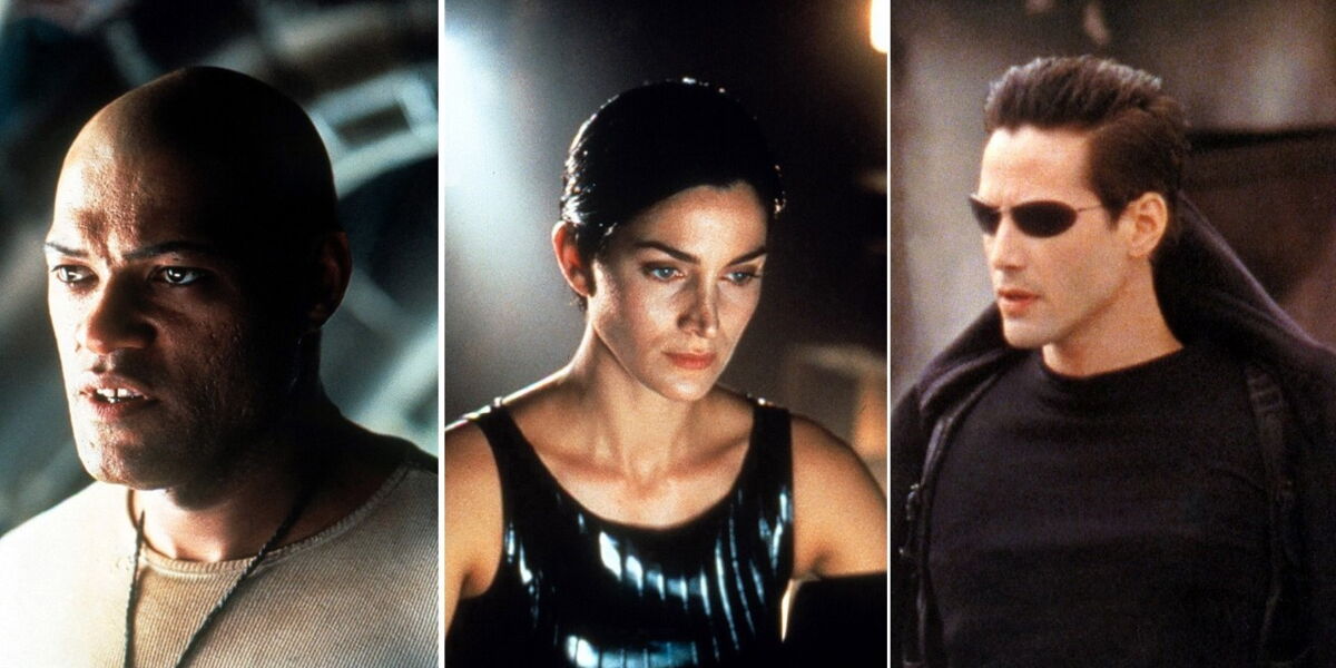 Neo, Trinity et Morpheus prennent la pose ensemble 18 ans après Matrix ...
