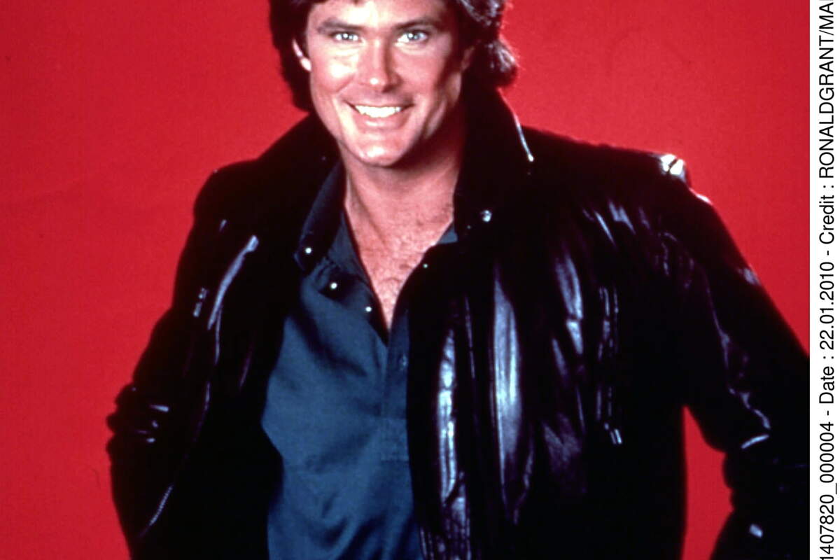 Les retrouvailles de David Hasselhoff et Kitt, la célèbre voiture de ...