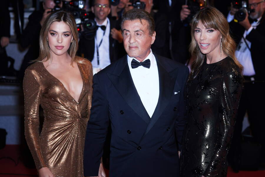 Cannes 2019 : Sylvester Stallone en famille, Meredith Mickelson dans ...