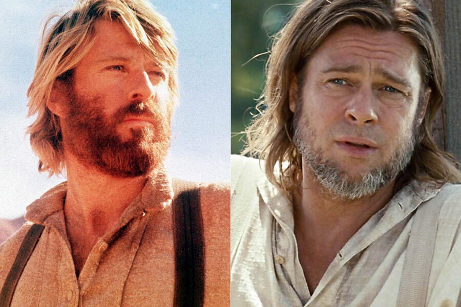 Brad Pitt sosie de Robert Redford - Télé Loisirs