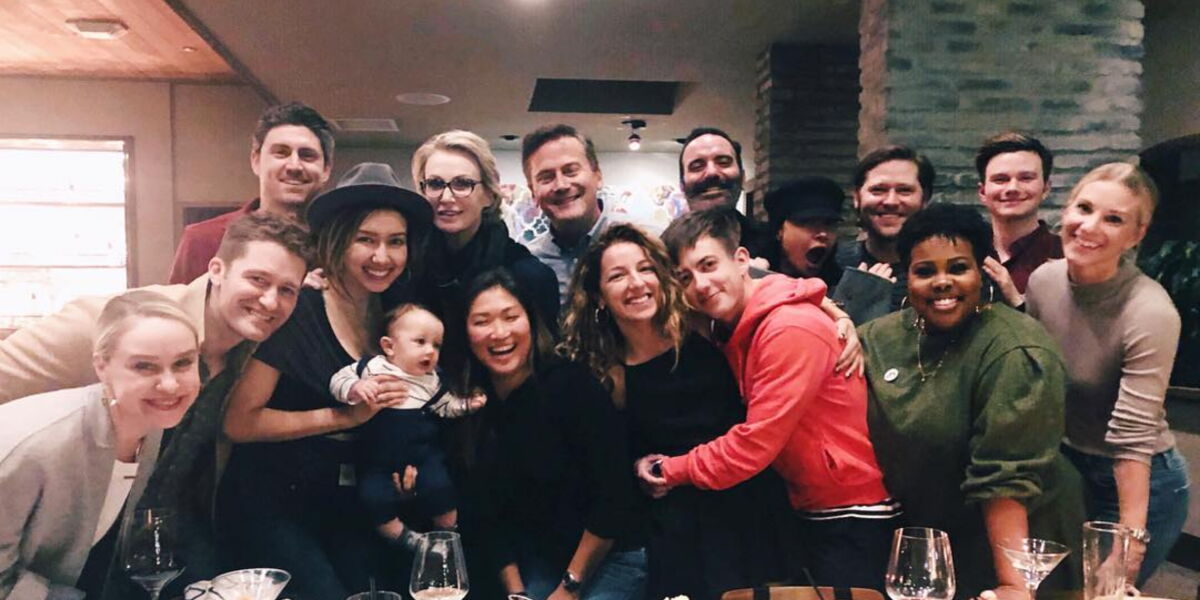 Glee : Les acteurs de la série fêtent leurs retrouvailles en photo