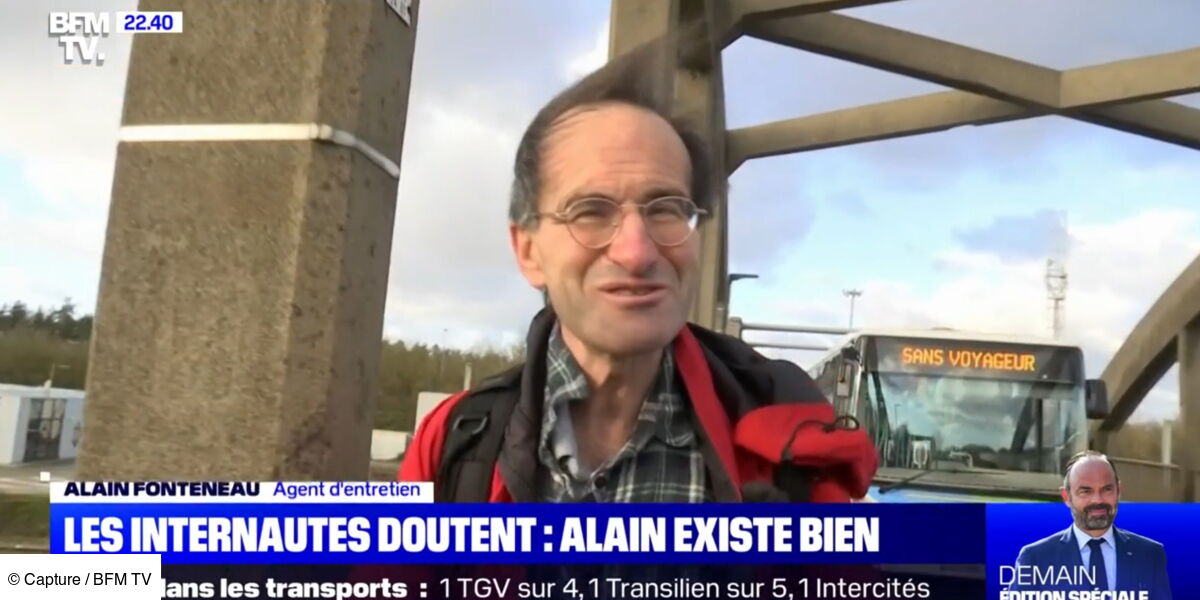 BFM TV démonte les rumeurs autour d'Alain qui marche 30 km pour rentrer ...