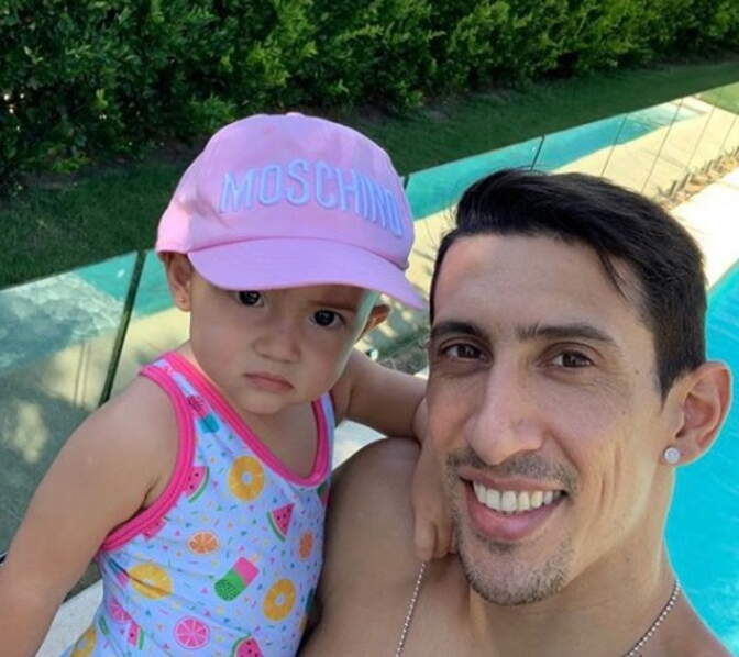 Angel Di Maria : sa femme, ses enfants, ses vacances de rêve... le best ...