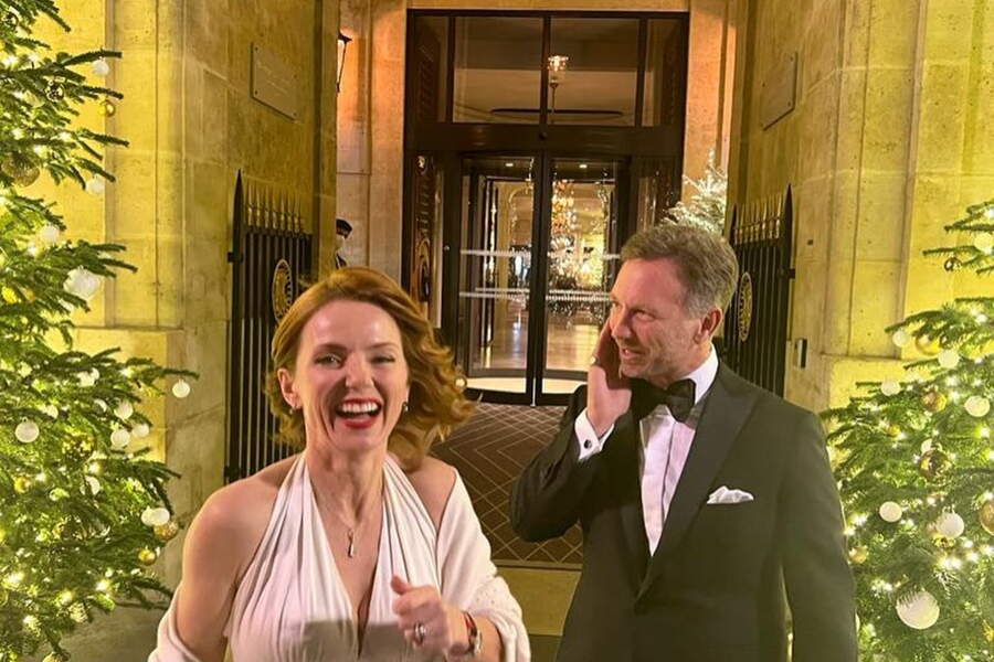 La belle histoire d’amour de Geri Halliwell et Christian Horner - Télé ...