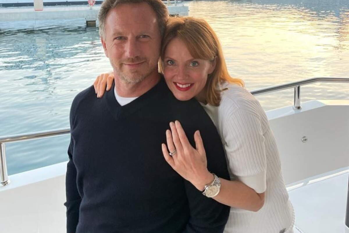 La belle histoire d’amour de Geri Halliwell et Christian Horner - Télé ...