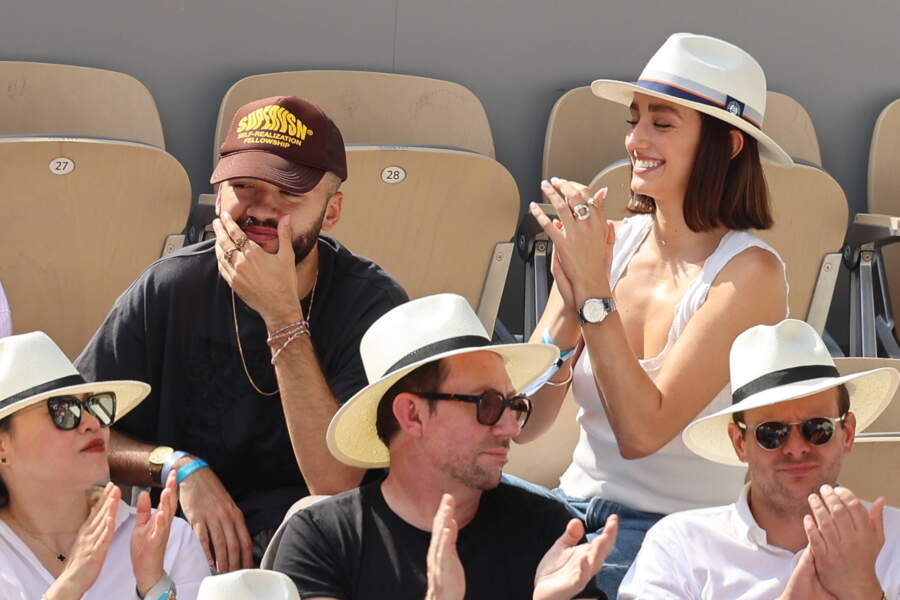 Natalie Portman seule, Ophélie Meunier et son mari, Reem Kherici ...