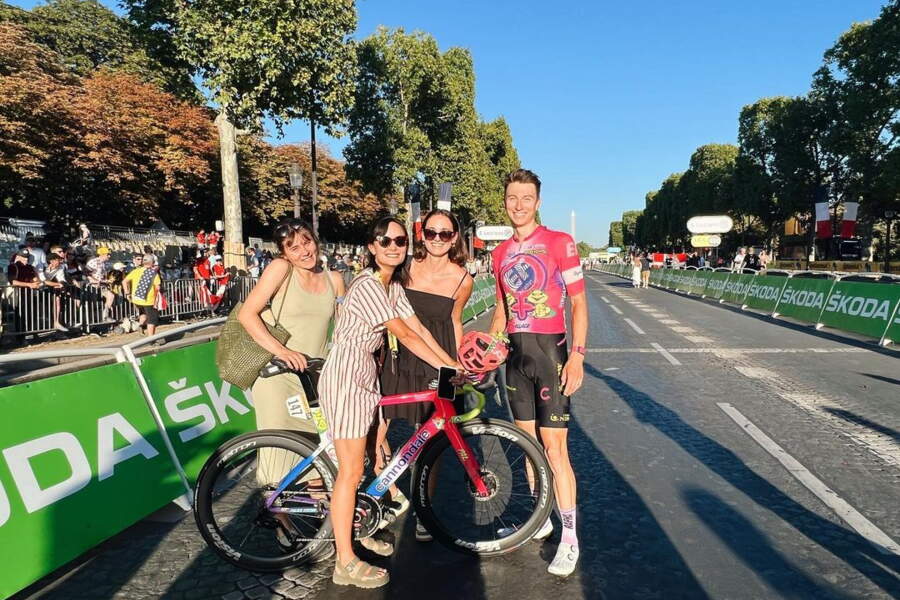 Qui est Frances Powless, la compagne du cycliste Neilson Powless - Télé ...