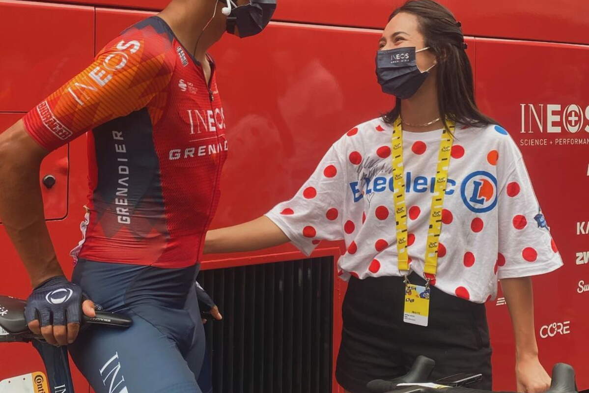 Qui est Mafe Motas, la compagne du cycliste Egan Bernal ? - Télé Loisirs