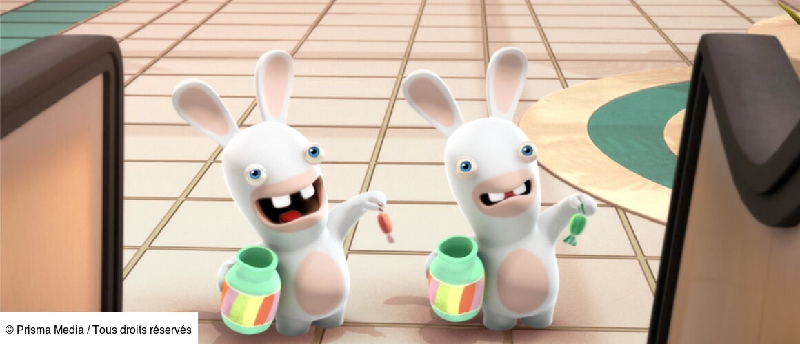 Réveil crétin - Les lapins crétins : invasion - Télé-Loisirs