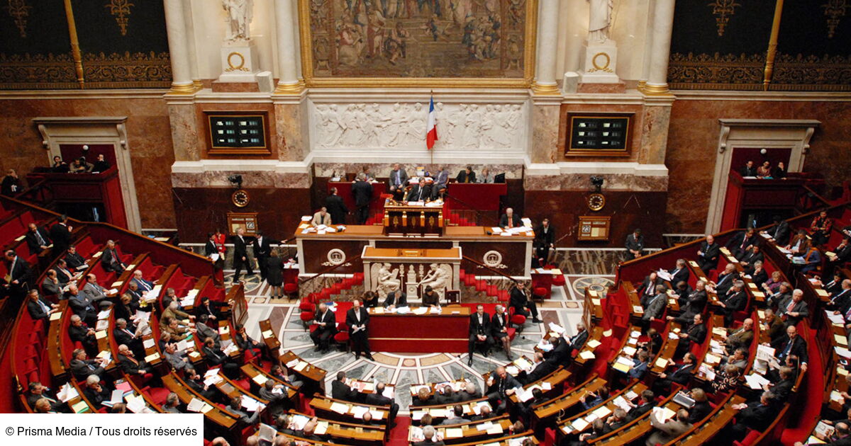 Séance à l'Assemblée nationale