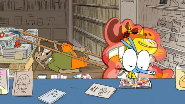 Un bon livre. - Secrets d'Ariol. - Ariol plante un arbre - Ariol - Télé ...