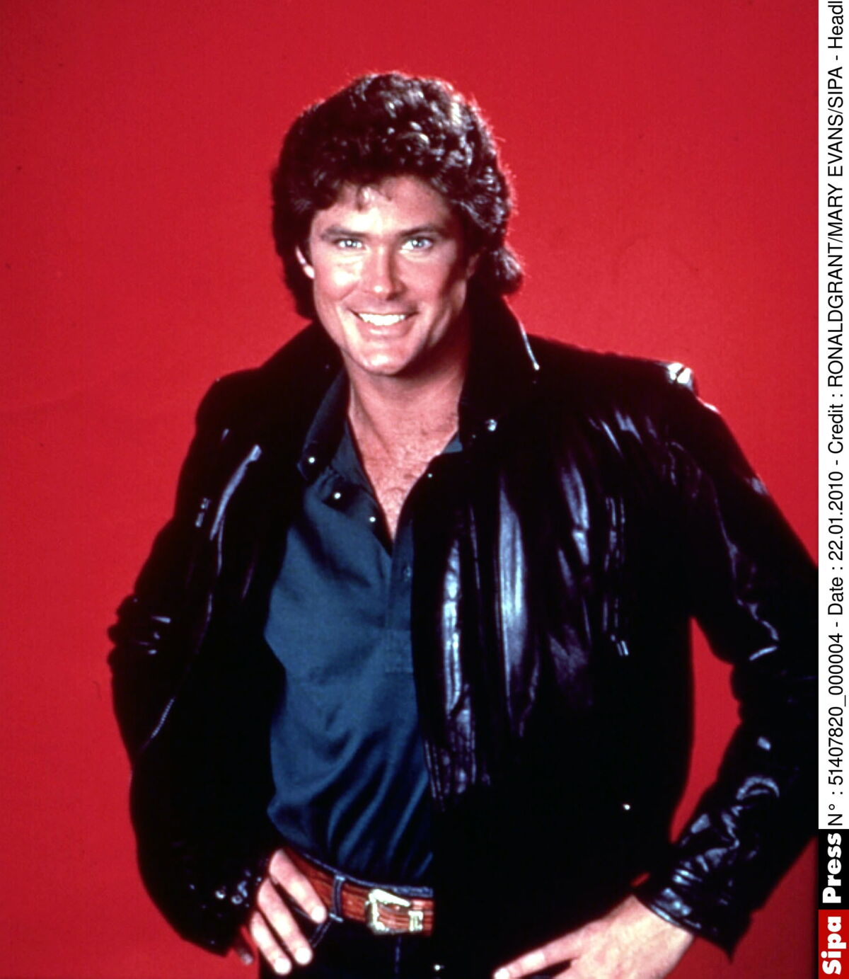 Les retrouvailles de David Hasselhoff et Kitt, la célèbre voiture de ...