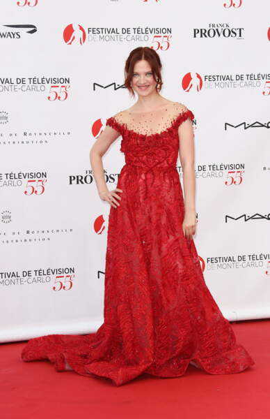 Tapis rouge de stars pour l'ouverture du 55e Festival TV de Monte-Carlo ...