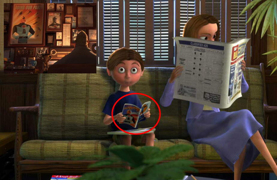 Disney-Pixar, les clins d'oeil cachés ! Avez-vous l'âme d'un détective ...