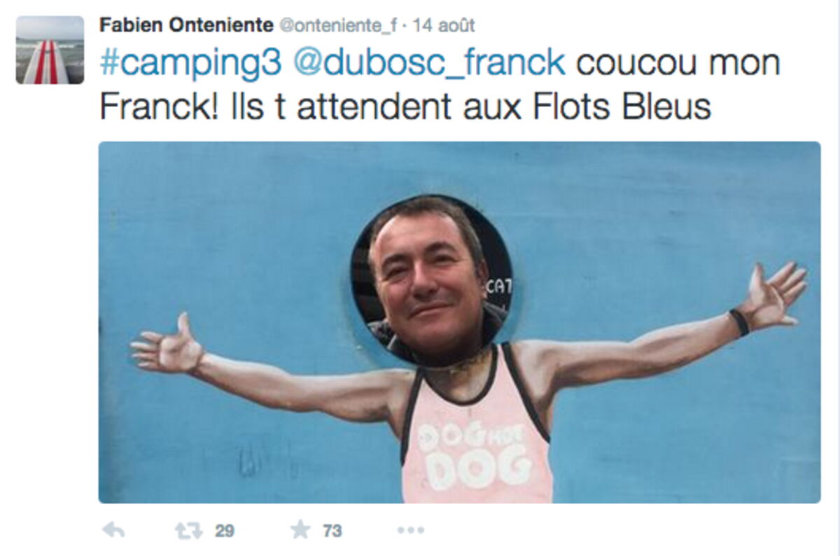 Tournage de Camping 3 : Patrick Chirac is back ! - Télé Loisirs