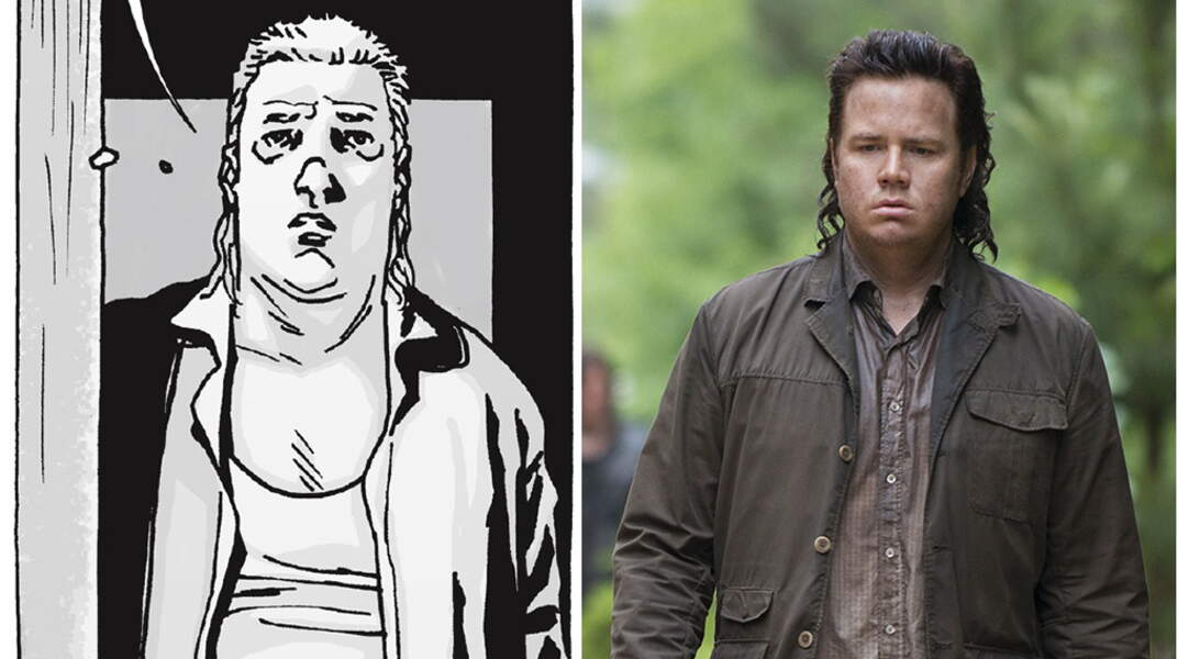 Série vs. Comics : à quoi ressemblent les héros de The Walking Dead ...
