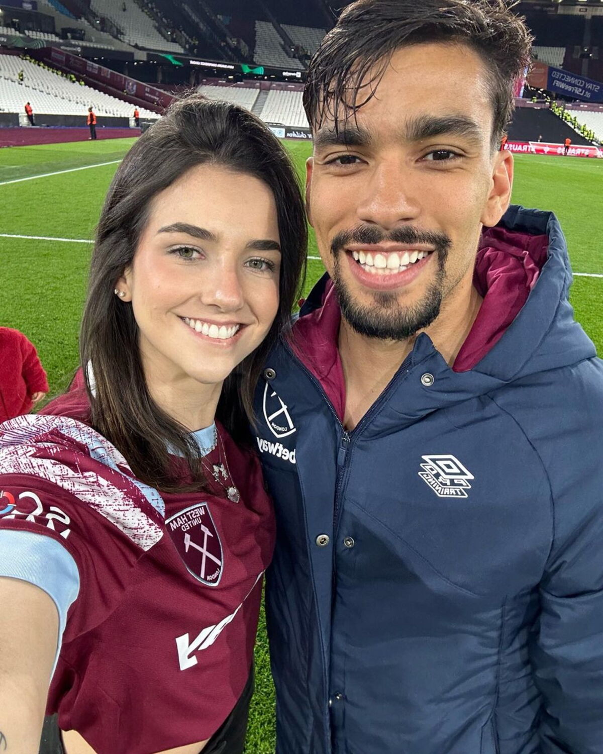Qui est Maria Eduarda Fournier, l'épouse du footballeur Lucas Paqueta ...