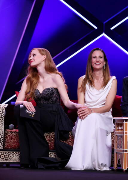 Camille Cottin avec son compagnon et sa fille à un festival à Marrakech ...