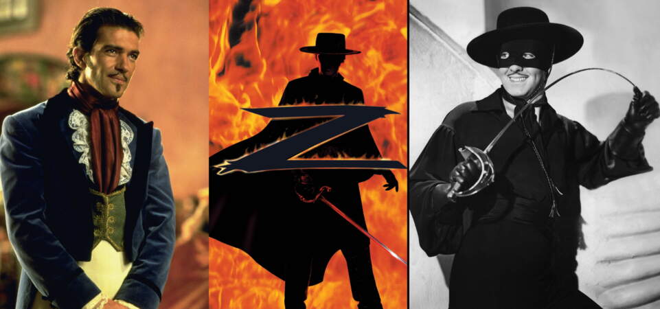 Qui sont tous les Zorro du cinéma ?(PHOTOS) - Télé Loisirs