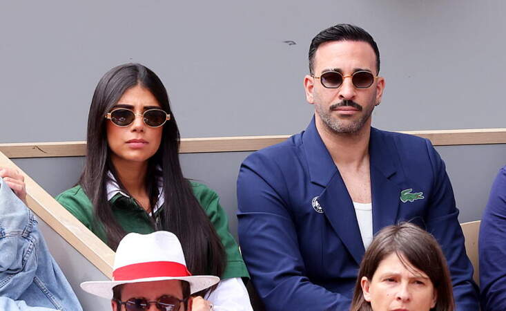 Adil Rami et sa compagne Louana Franco s'affichent à Roland-Garros ...
